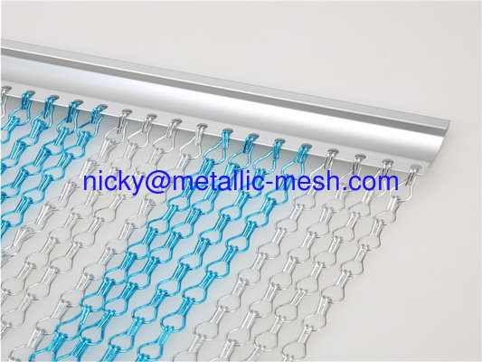 High Quality Low Price Multifunctional Aluminium Chain Fly Screen / Chain Insect Screen