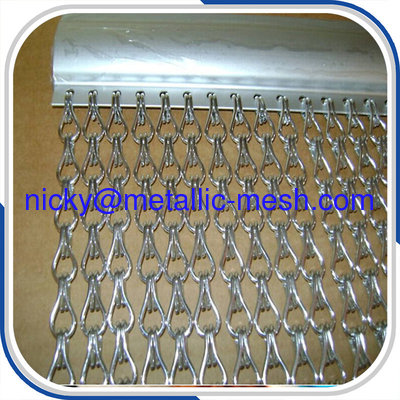 wide 90cm by high 210 cm sunfast chain fly screen curtain