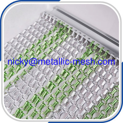wide 90cm by high 210 cm sunfast chain fly screen curtain