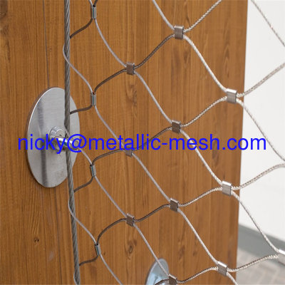 Metal x- Tend Architectural Mesh Netting For Architecture