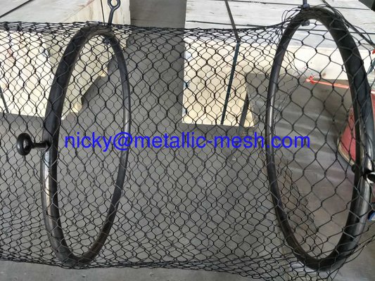 Black Oxide Stainless Steel 316 Wire Rope Zoological Enclosure Mesh