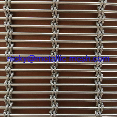 Stainless Steel Decorative Woven Cable Mesh