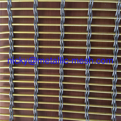 Stainless Steel Decorative Woven Cable Mesh