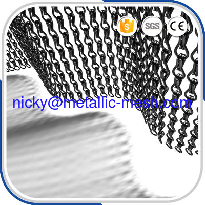 2.0 mm Double Hook Chains Screen Door & Window Curtain