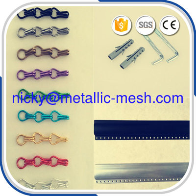 2.0 mm Double Hook Chains Screen Door & Window Curtain