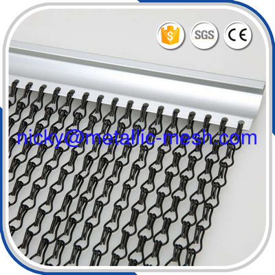 2.0 mm Double Hook Chains Screen Door & Window Curtain