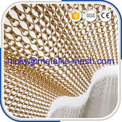 2.0 mm Double Hook Chains Screen Door & Window Curtain