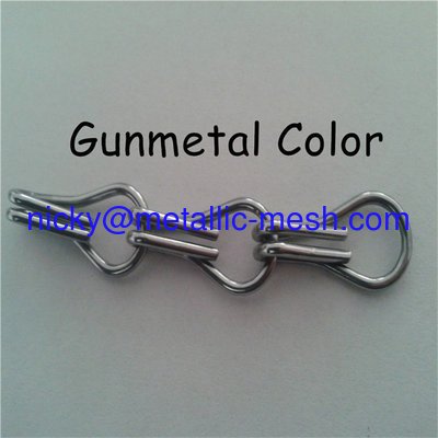 Light Weight Non-fading Fashion 12mm Double Hooks  Aluminium Chains