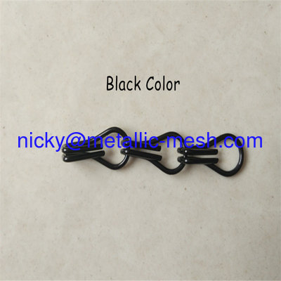 Light Weight Non-fading Fashion 12mm Double Hooks  Aluminium Chains