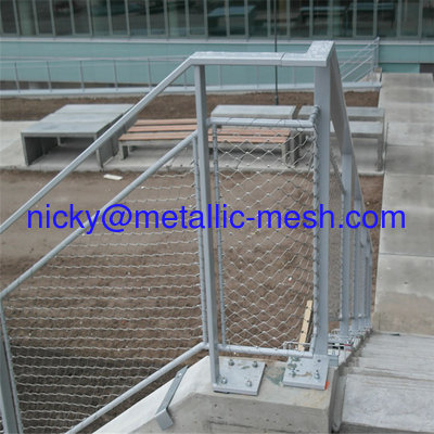 Flexible 1.5 mm Thickness cable mesh to suit balustrade and handrail infill