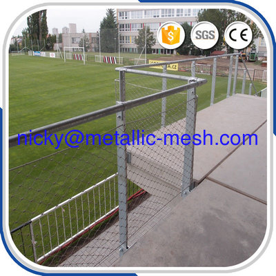 Outdoor AISI316 Material 2.0mm  Flexible X-tend Security Cable Wire Mesh Fence