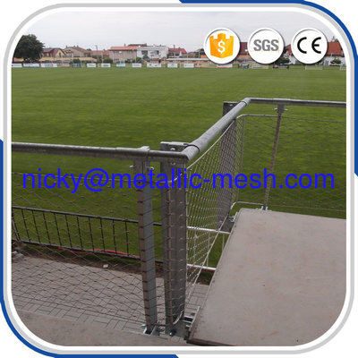 Outdoor AISI316 Material 2.0mm  Flexible X-tend Security Cable Wire Mesh Fence