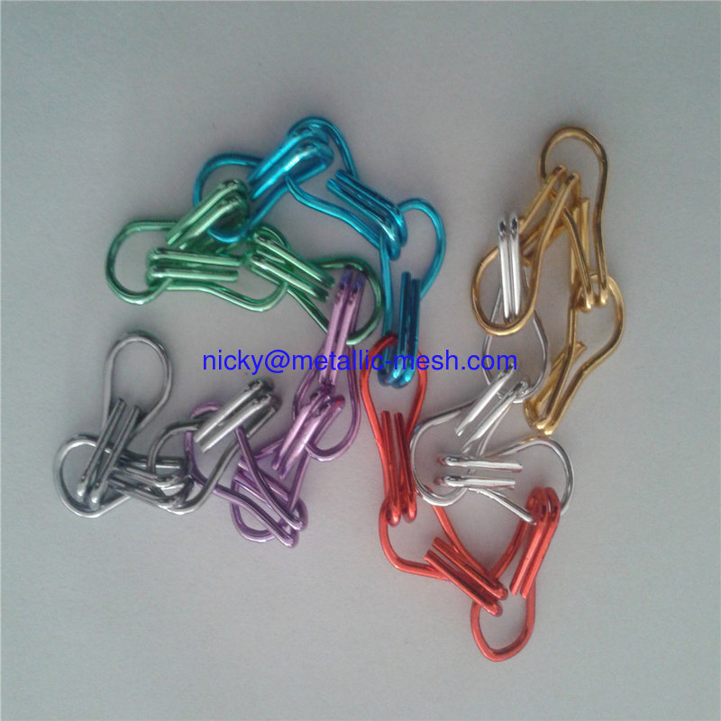 Various of Colors  Aluminum Chain Fly Screen / Aluminum Chain Curtain