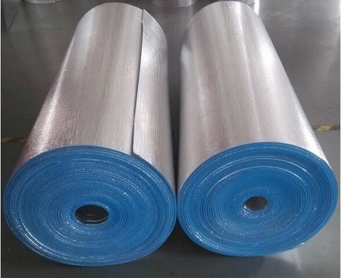 double reflection barrier aluminium foil bubble foam xpe epe woven cloth fabric floor roof wall isolation construction m