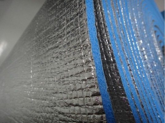 double reflection barrier aluminium foil bubble foam xpe epe woven cloth fabric floor roof wall isolation construction m