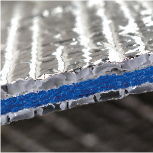 building wall roof material backed adhesive self seal xpe bubble aluminium foil bubble chemistry crosslinked isolation m