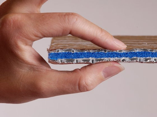 building wall roof material backed adhesive self seal xpe bubble aluminium foil bubble chemistry crosslinked isolation m