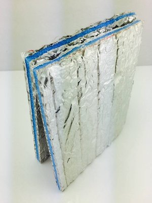 Reusable Eco Double Reflective Insulation Building xpe foam multi layer isolation Wrap Insulation Air Cell Silver materi