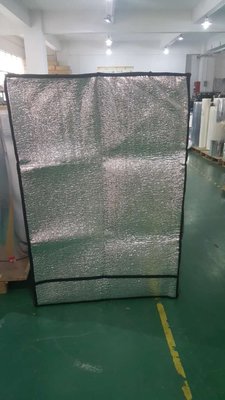 Woven Foil Heat Insulation For Insulated Cooler Bag Container Liners Thermal Insulation Foil Bubble 3D Box Liner Contain