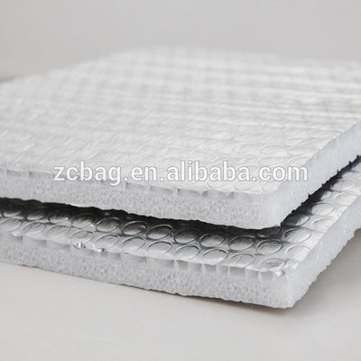 Reusable Eco Double Reflective Insulation Building xpe foam multi layer isolation Wrap Insulation Air Cell Silver materi