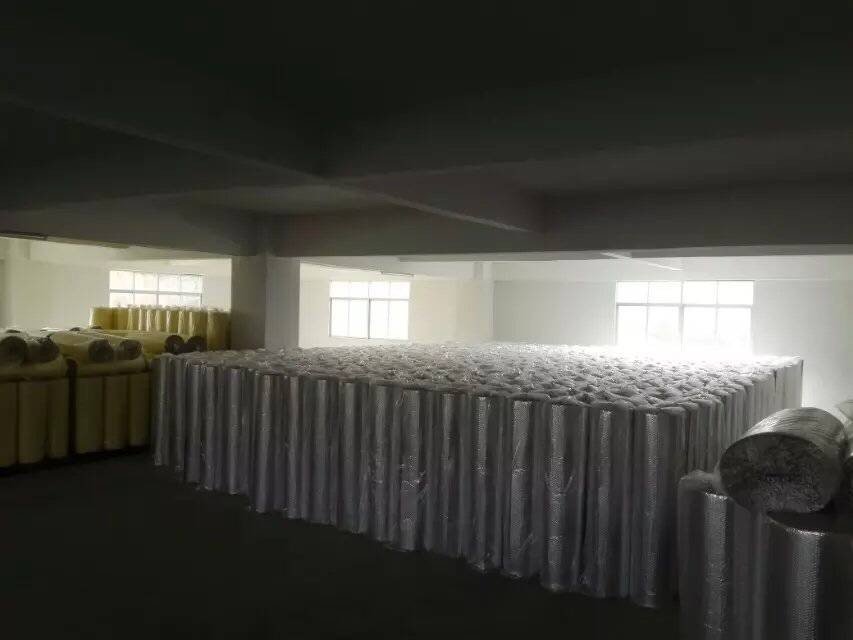 10mm thickness/Metallic foil bubble insulation material /thermal insulation two layers foil laminated bubble roof isolat