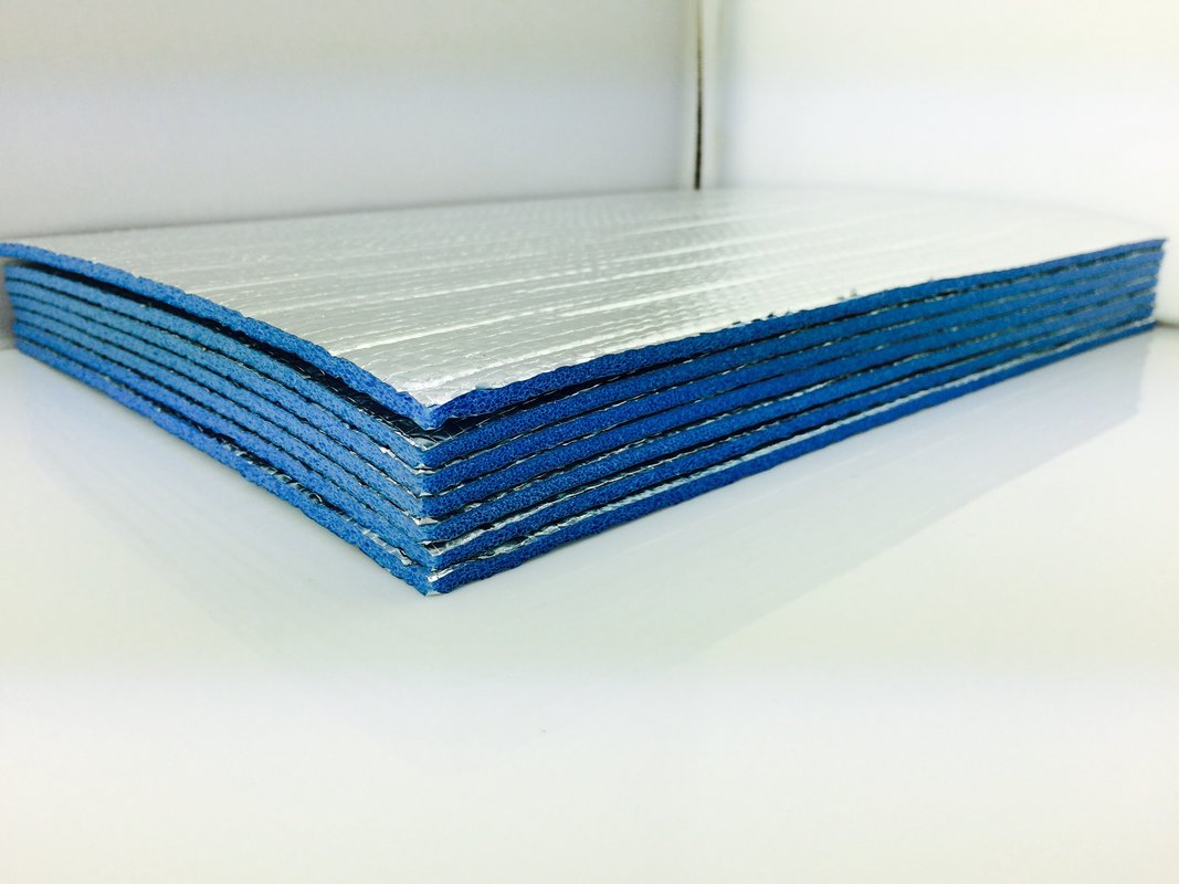 cheapest floor fireproof wall construction double aluminium foil woven cloth fabric building thermal isolation insulatio