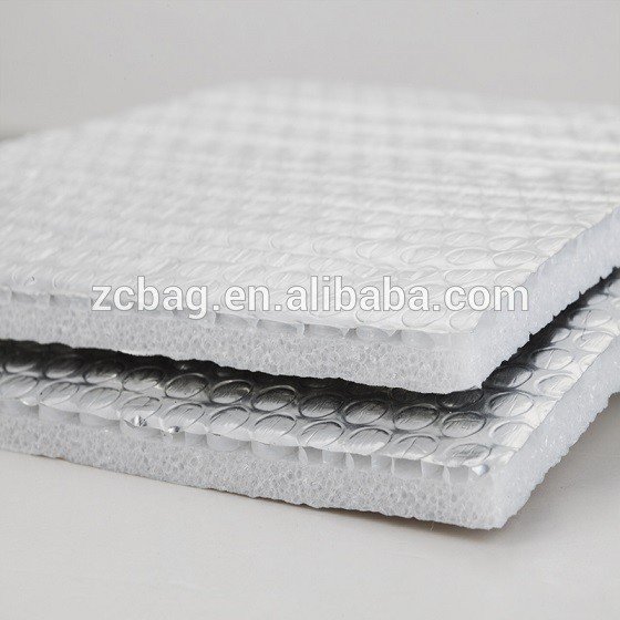 Anti Glare XPE Foam Foil Bubble xpe wall roof heat isolation material Wrap Insulation High Efficiency Performance