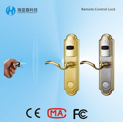 Outdoor wireless security golden keyless entry front door locks from Shenzhen