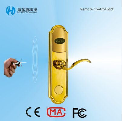 Outdoor wireless security golden keyless entry front door locks from Shenzhen