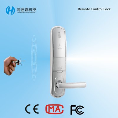 Excellent manufacturer selling Silvery Zinc alloy remote entry door lock