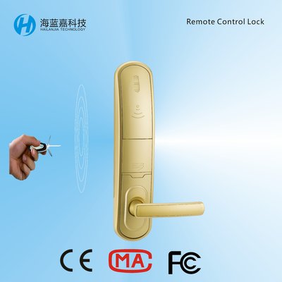 Excellent manufacturer selling Silvery Zinc alloy remote entry door lock