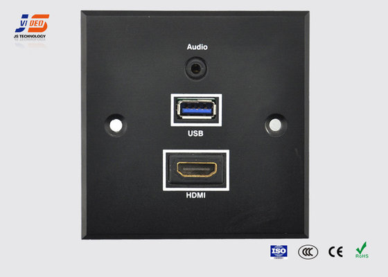 Débouché de prise de multimédia de bâti de flux de panneau de 86 x de 86Mm pour le bureau