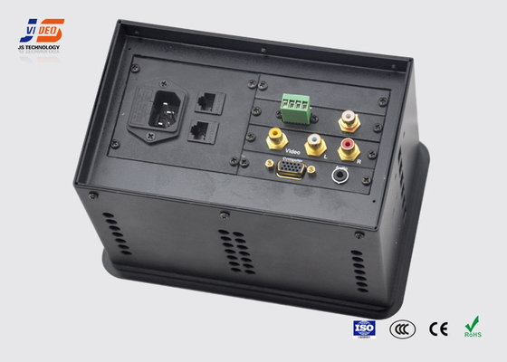 La boîte de jonction de câble de bureau/boîte de table quatre d'interconnexion insèrent le plat