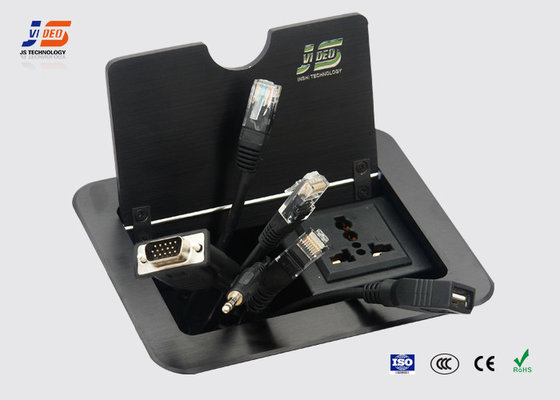 Coffret de table de HDMI VGA RJ45/débouchés de bureau de puissance et de données