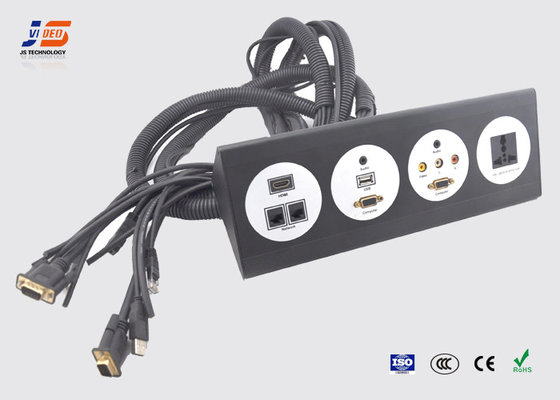 Coffret intelligent de multimédia de prise de dessus de Tableau avec la prise de puissance de Pin 220V 3