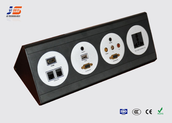 Coffret intelligent de multimédia de prise de dessus de Tableau avec la prise de puissance de Pin 220V 3