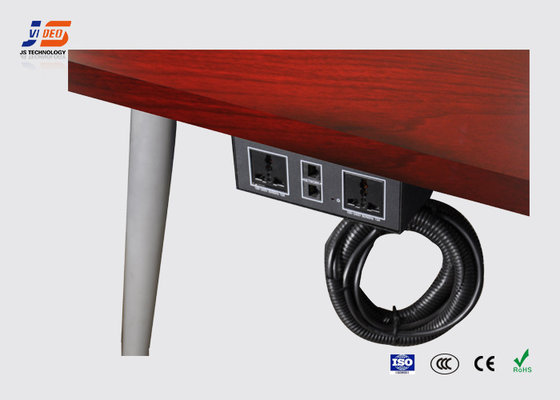 Coffret de multimédia de prise de prise de puissance avec la vidéo d'USB du réseau RJ11