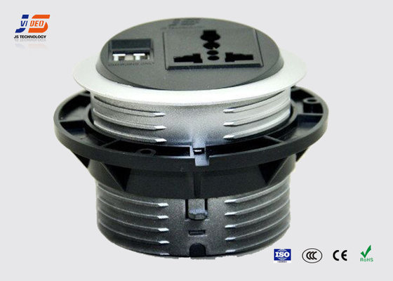 Chargeur de table du canon isolant 5V 2.1A USB de données de puissance de coffret d'innovation élégante simple