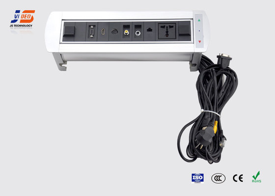 Débouchés de prise électriques audio actionnés par l'électricité du coffret de multimédia RJ45