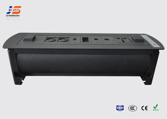 Débouchés de prise électriques audio actionnés par l'électricité du coffret de multimédia RJ45