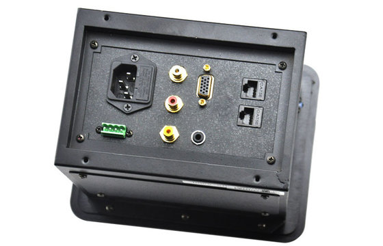 La boîte d'interconnexion de dessus de Tableau de conférence avec la puissance Rj45 HDMI VGA, UE branchent