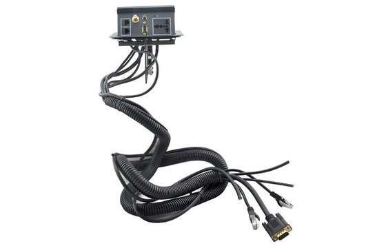 Coffret de bureau électrique de Tableau de conférence de prise d'USB