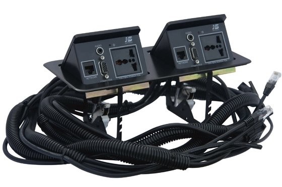 Boîte de table d'interconnexion d'oxydation/sablage, débouchés de bureau