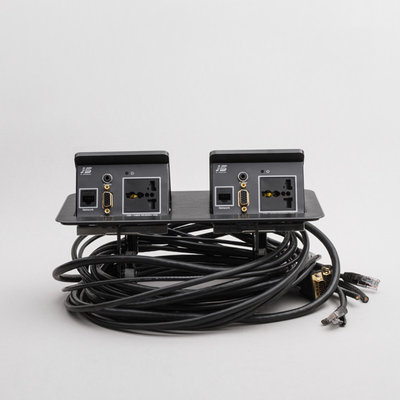 Boîte de table d'interconnexion d'oxydation/sablage, débouchés de bureau