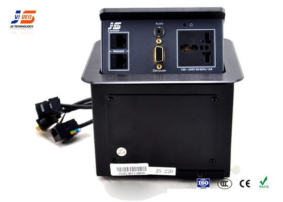 Prise de courant automatique électrique de Tableau de conférence avec le panneau de 157x131 millimètre