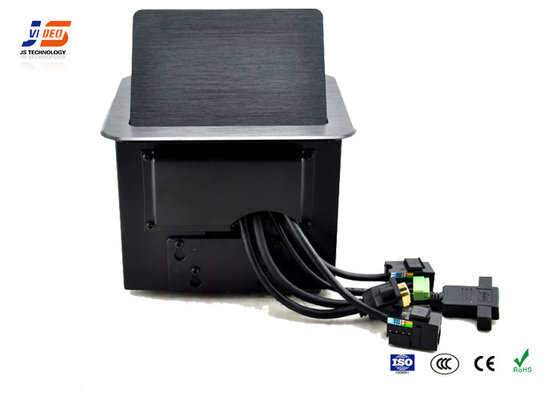 Inclinaison vers le haut du jack stéréo HDMI VGA du coffret de Tableau de conférence 3.5mm
