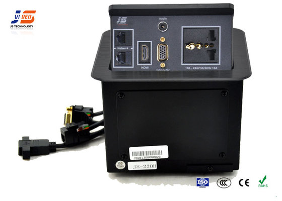 Inclinaison vers le haut du jack stéréo HDMI VGA du coffret de Tableau de conférence 3.5mm