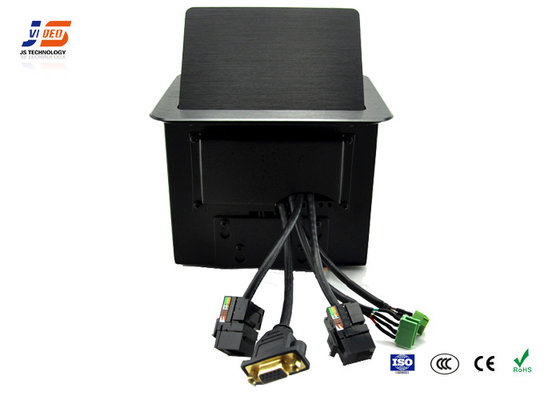 L'inclinaison haute sautent le commutateur VGA RJ45 de prise de courant alternatif de débouchés de Tableau de conférence