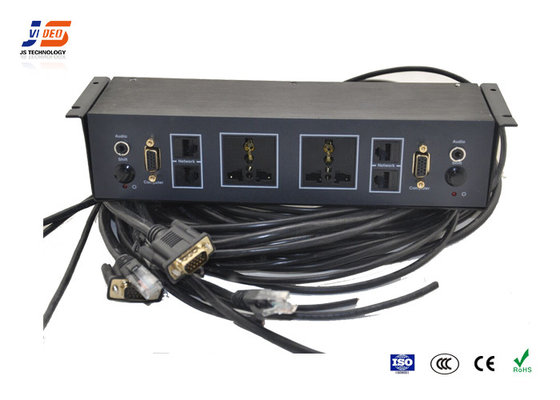 coffret audio de multimédia de 3.5MM, commutateur de prise de courant alternatif De 3 bornes