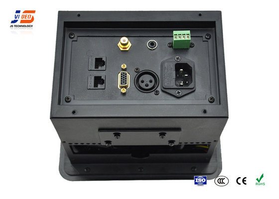 Prise multi électrique de panneau de poids du commerce de coffret de Tableau de salle de conférence d'alliage d'aluminium
